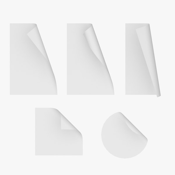 3d model of paper