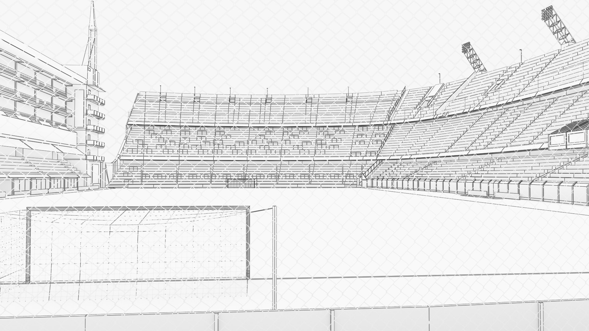 3D Model Boca Juniors Stadium - TurboSquid 1225836