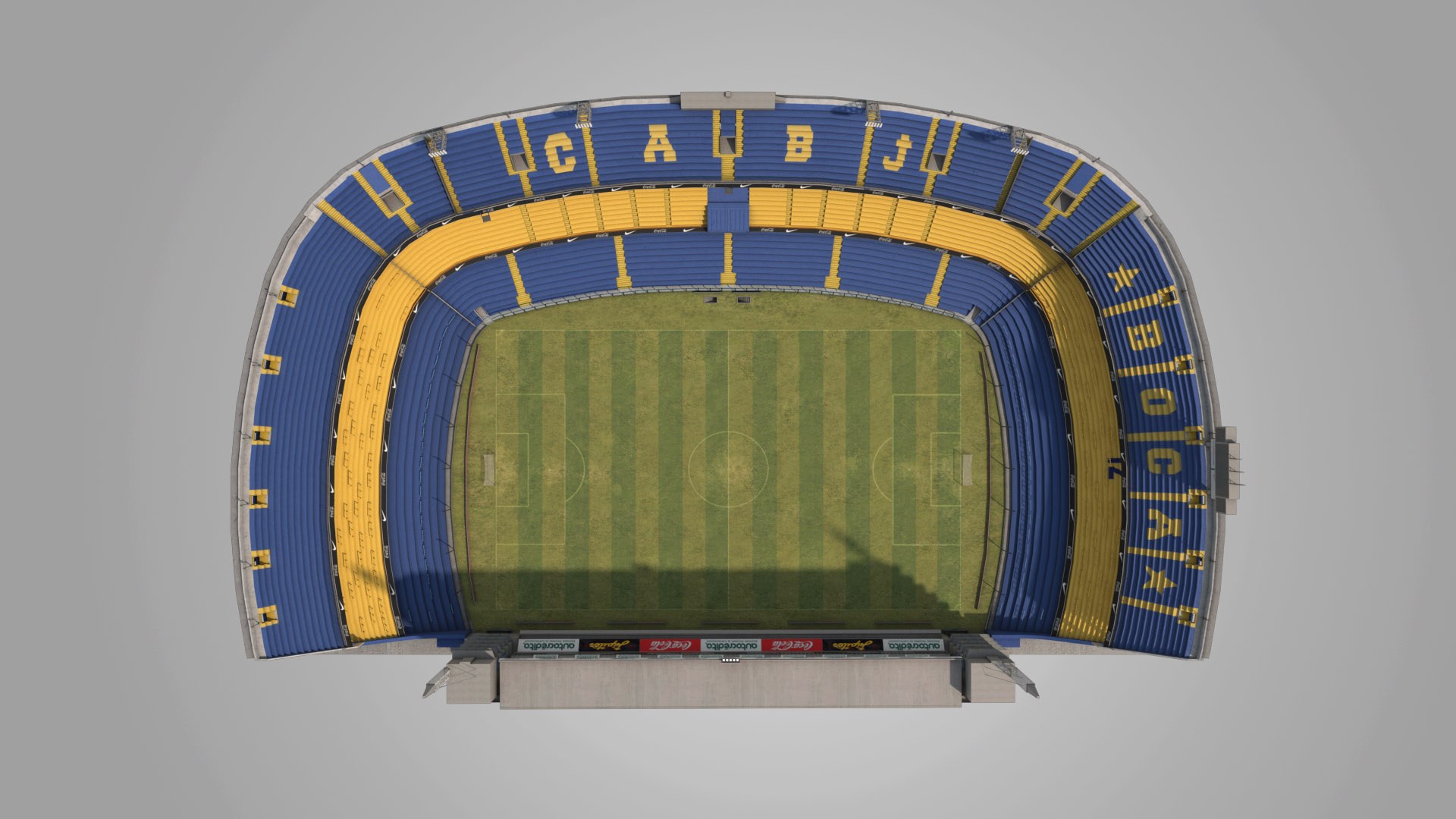 3D model boca juniors stadium - TurboSquid 1225836