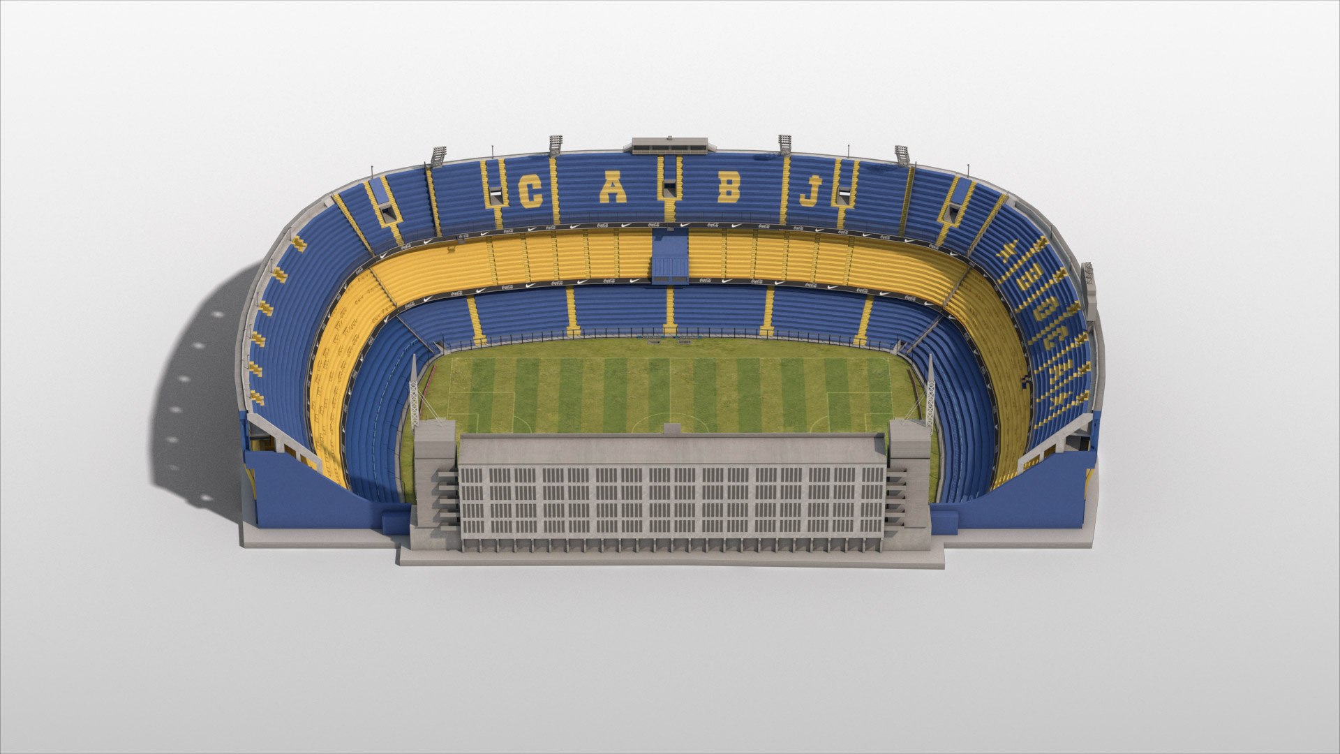 3D Model Boca Juniors Stadium - TurboSquid 1225836