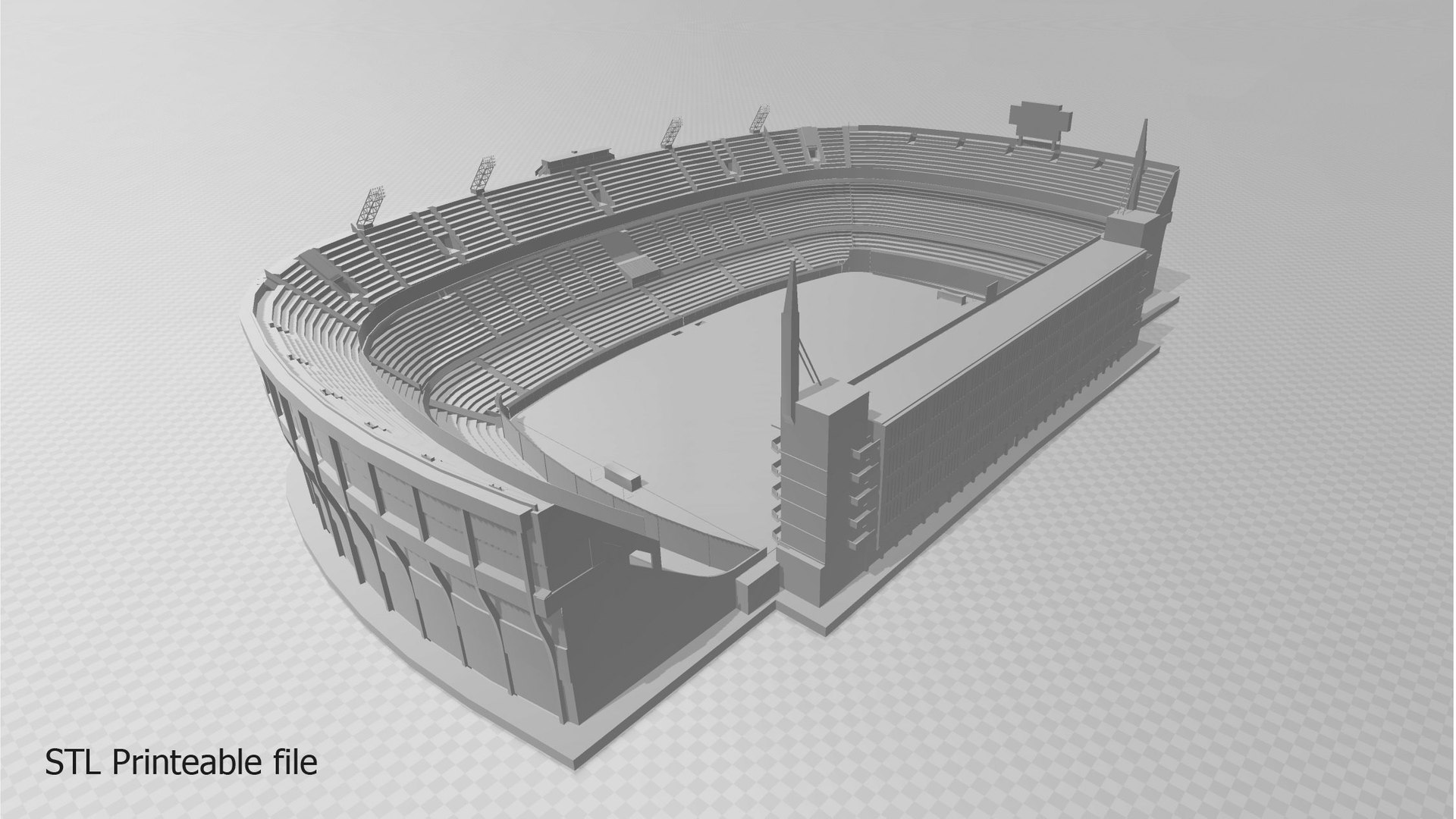 3D Model Boca Juniors Stadium - TurboSquid 1225836