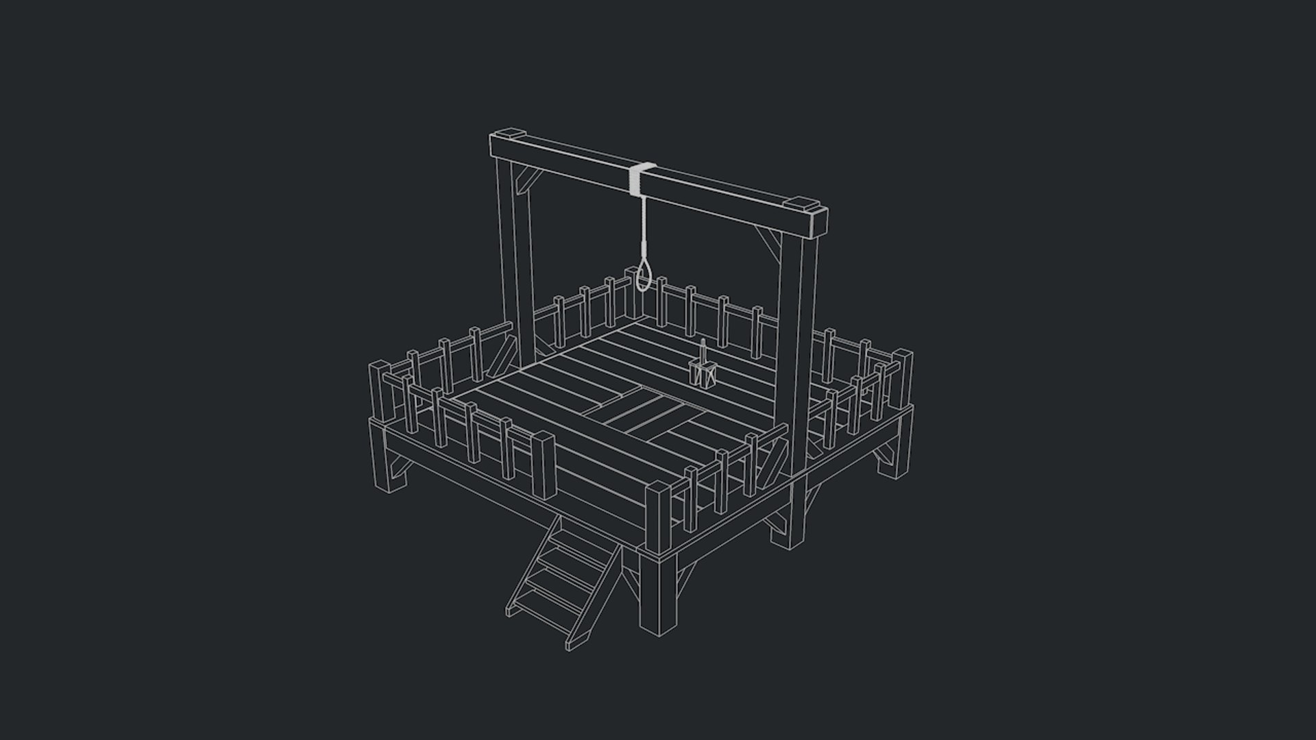 C4d Gallows