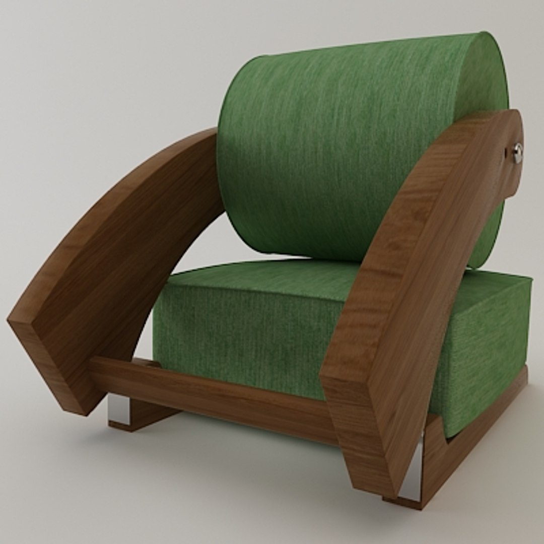 Portable Meditation Chair 3d Model