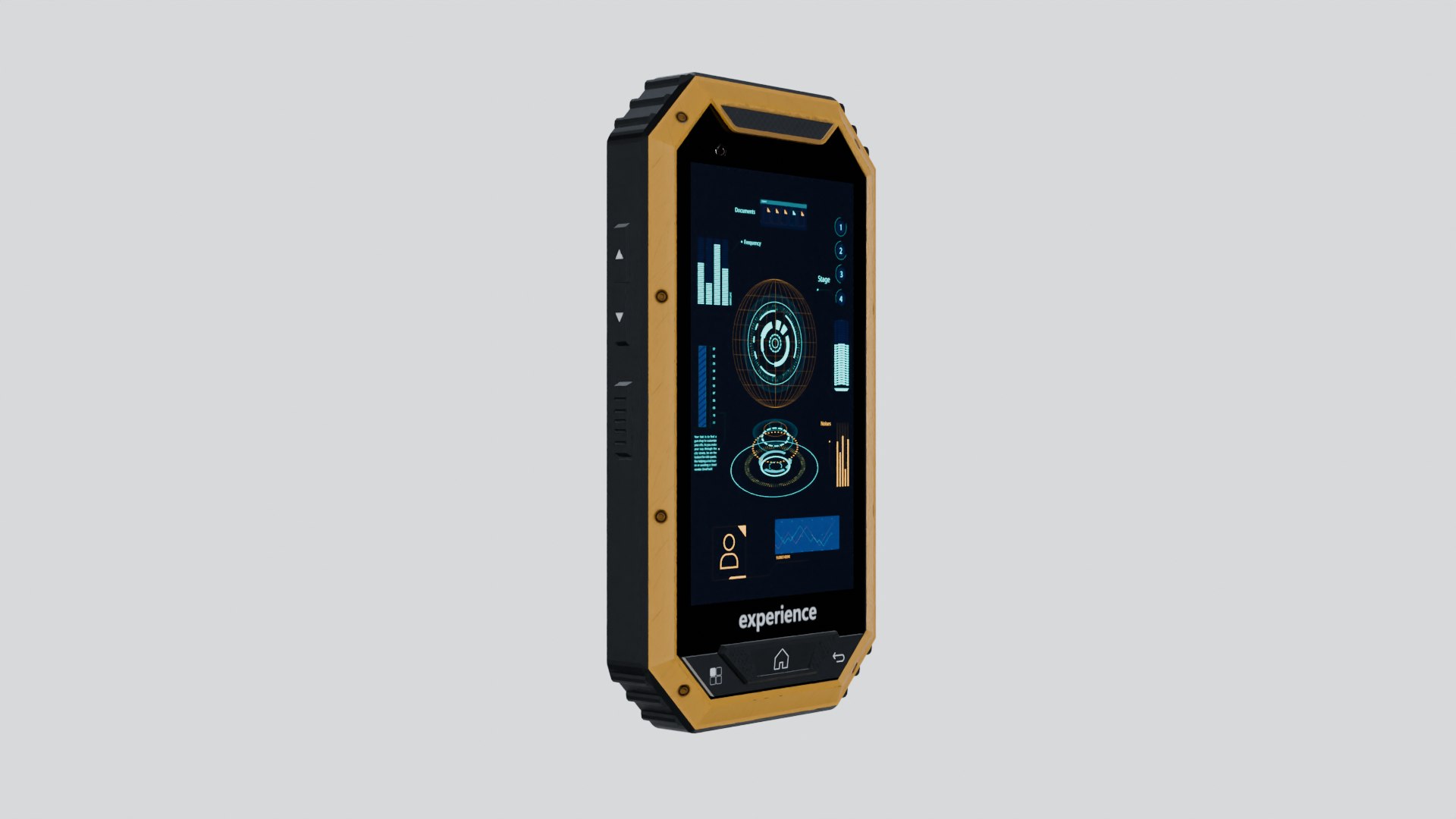 Free 3D Rugged Tablet Model - TurboSquid 2257153