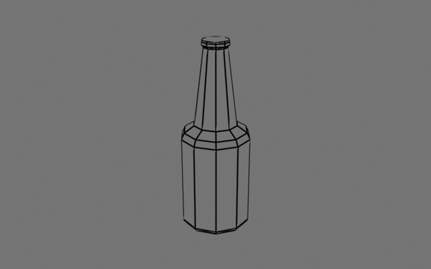 3d Bottle Games Interiors Model