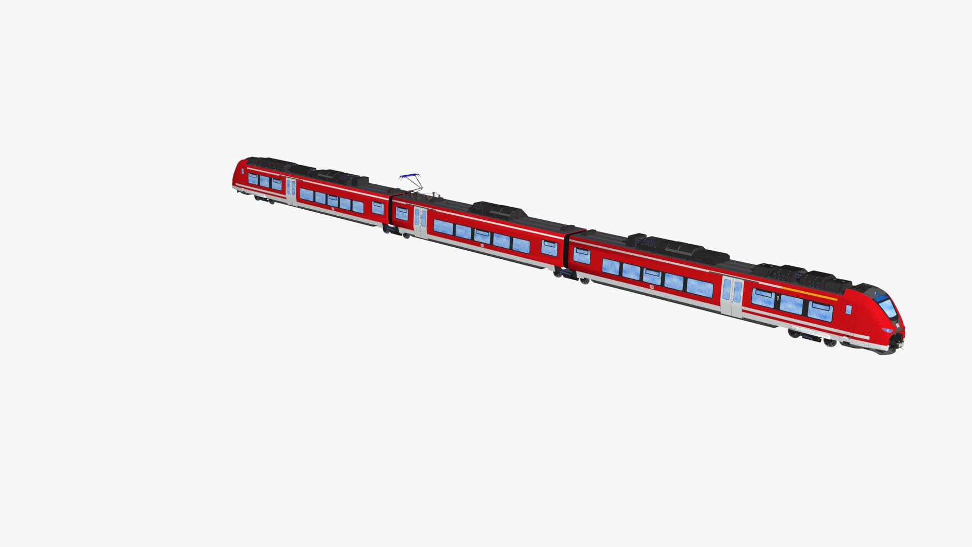 Siemens Mireo Db Class 463 - Electric Passenger Train 3D - TurboSquid 2219013