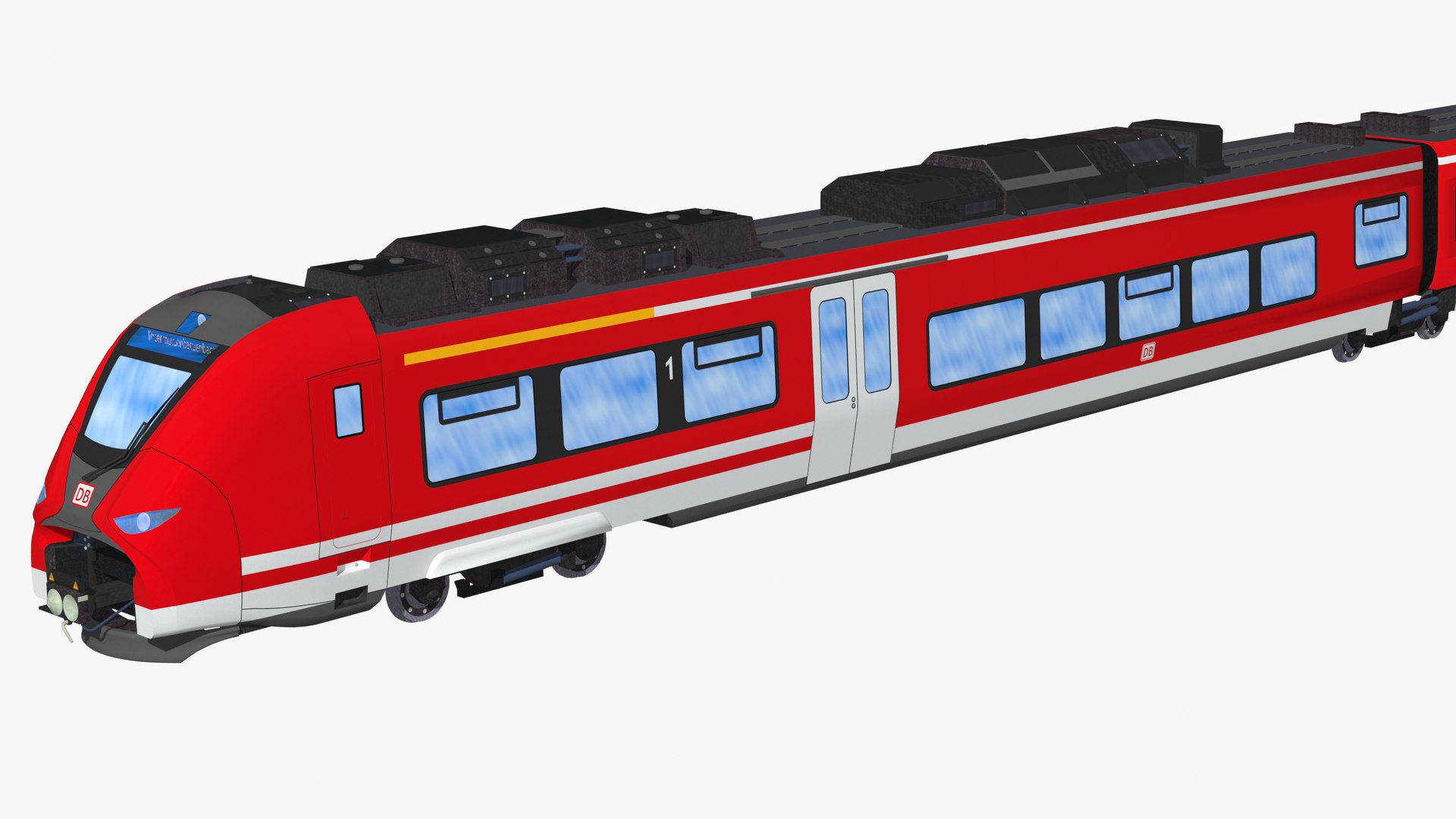 Siemens Mireo Db Class 463 - Electric Passenger Train 3D - TurboSquid ...