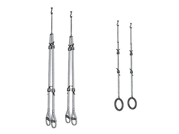 3d olympic rings trx model