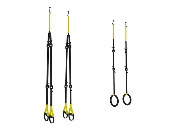 3d olympic rings trx model