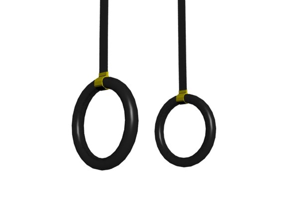 3d olympic rings trx model