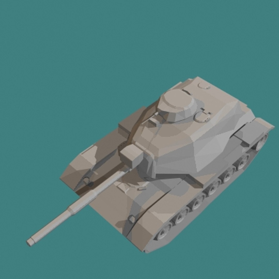 Army M60a1 Tank 3d Model