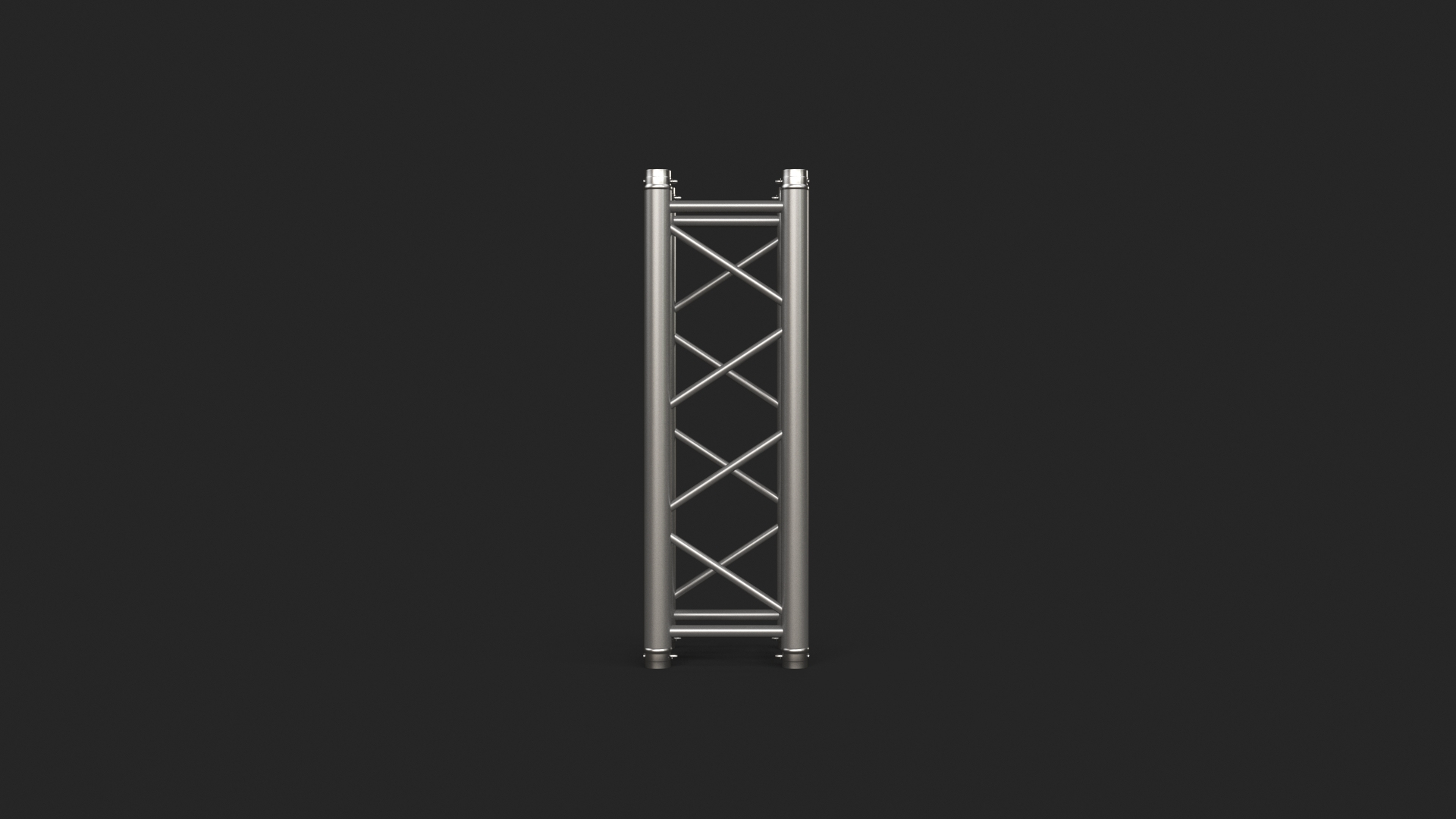 Square Truss Straight A 3D Model - TurboSquid 2041797