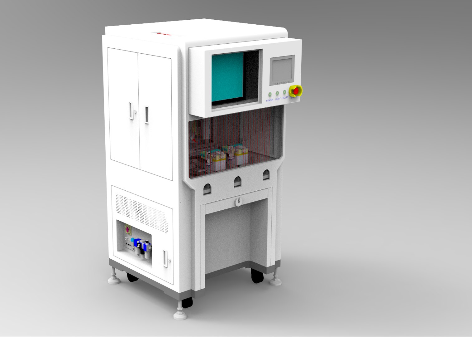 3D Laser Engraving Machine Model - TurboSquid 1539299