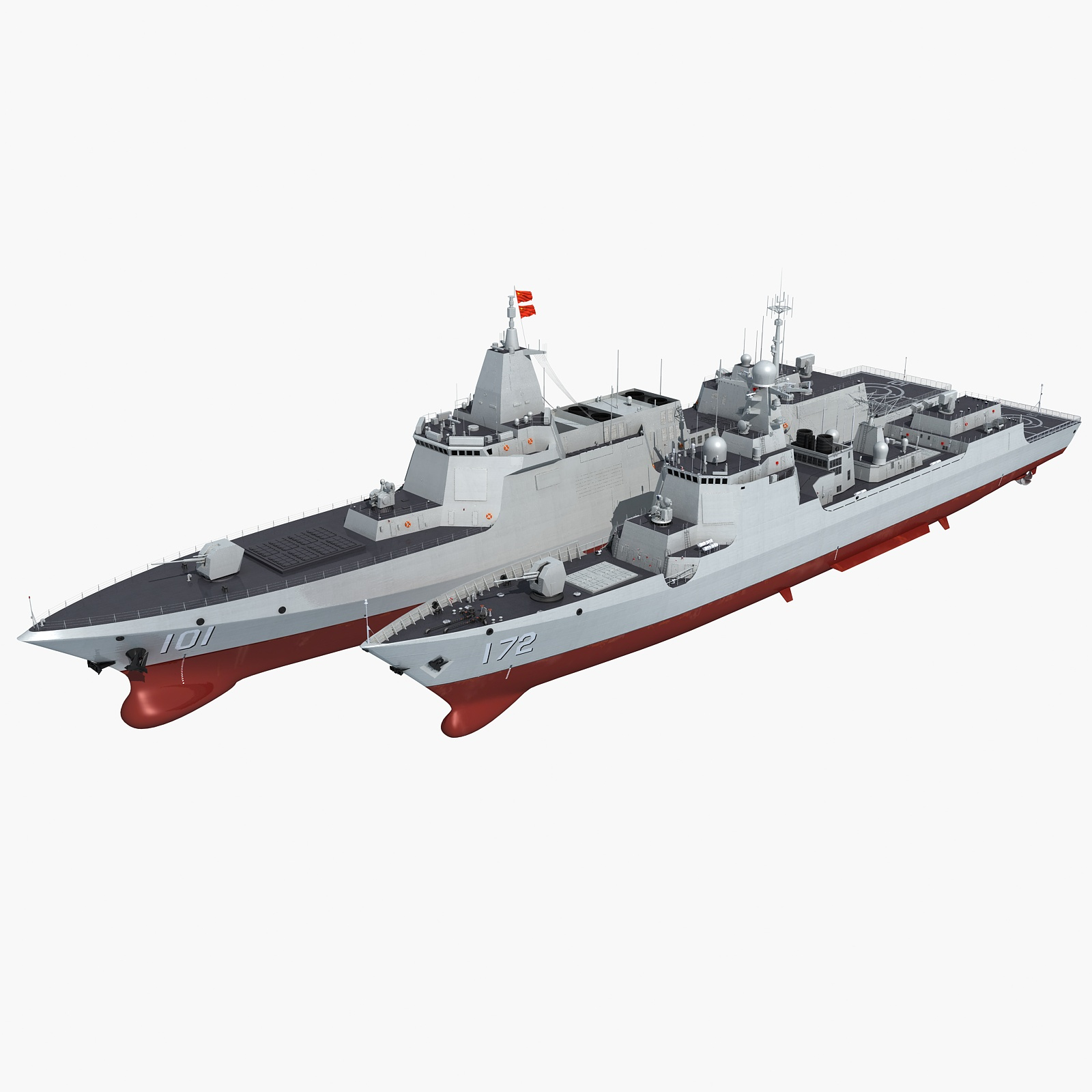 3D chinese navy type 055 - TurboSquid 1462871