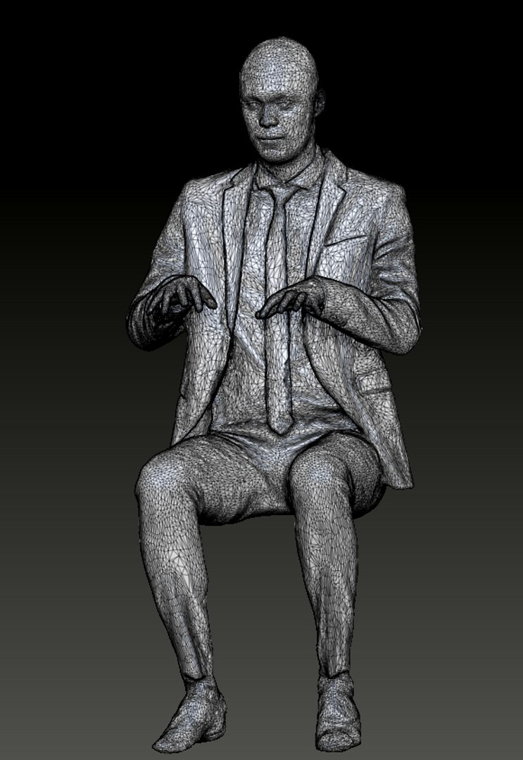 Photogrammetry man character use 3D model - TurboSquid 1614265