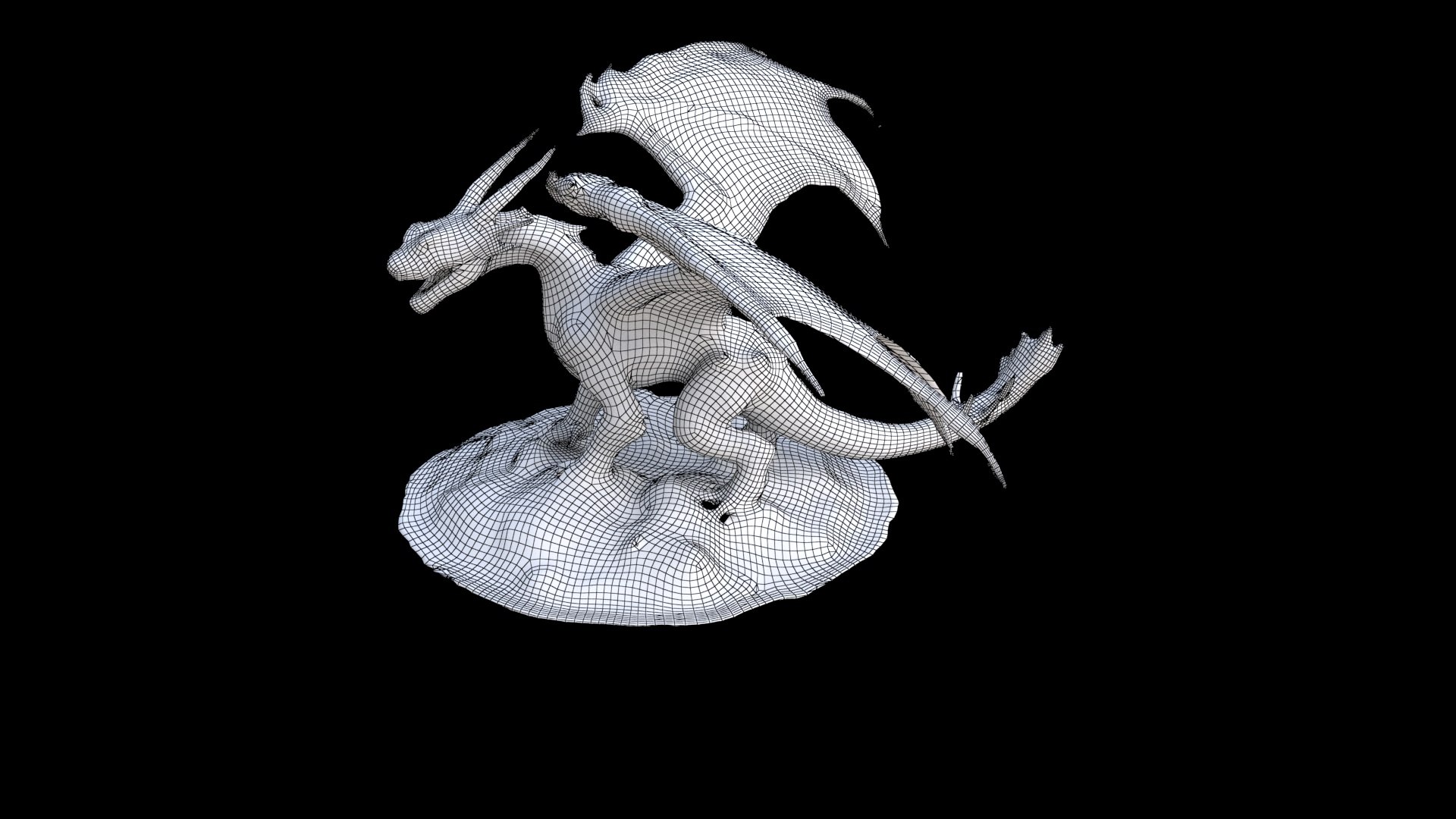 3D Model Shadow Dragon Dragon 1 - TurboSquid 2333992