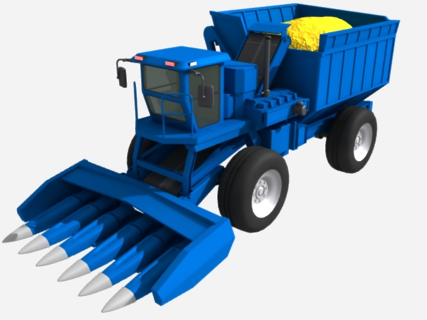 3d Corn Harvester