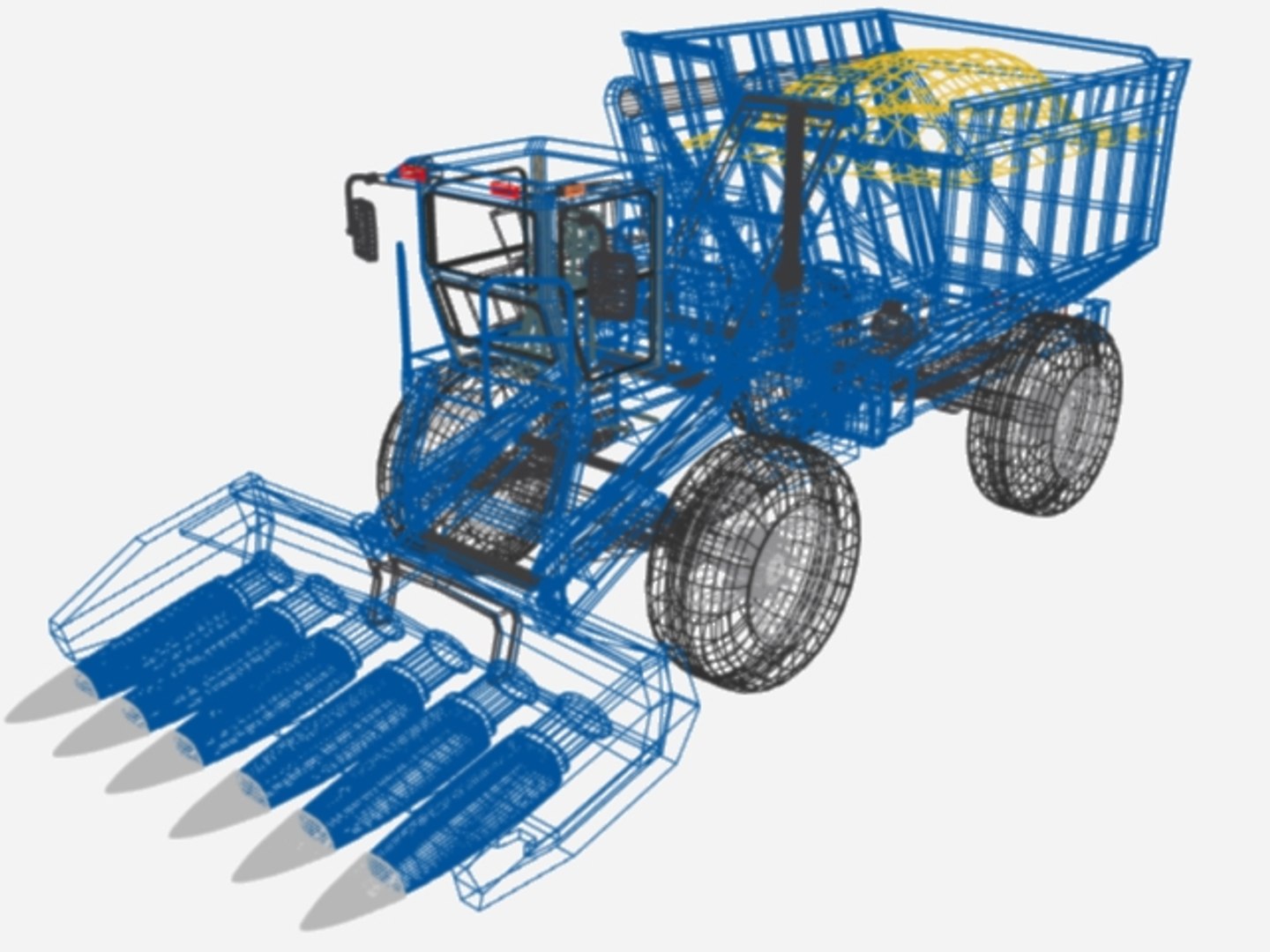 3d Corn Harvester