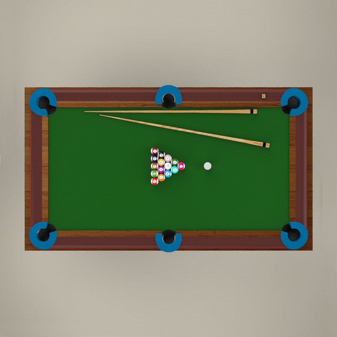Billiard 3D - TurboSquid 1386945