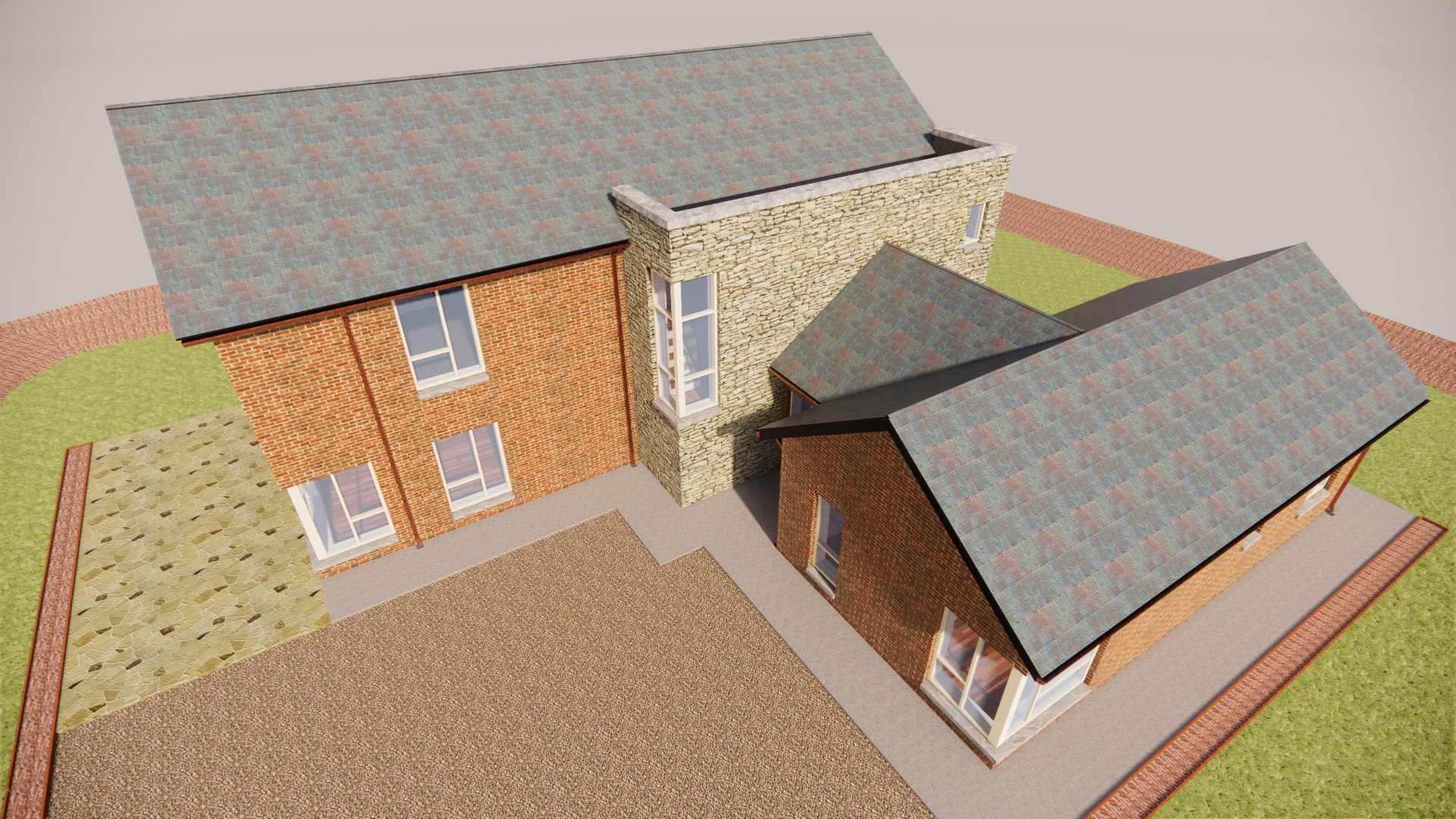 House construction 3D model - TurboSquid 2123712