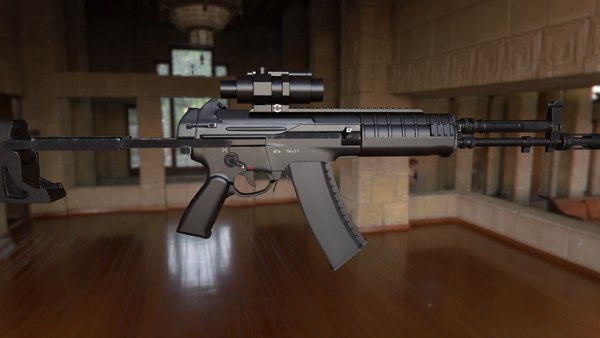 AEK A 545俄罗斯武器3D模型 - TurboSquid 954243