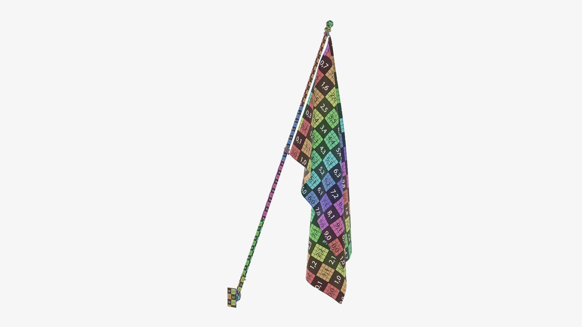 3D Flag Flagpole Outdoor Model - TurboSquid 1698156