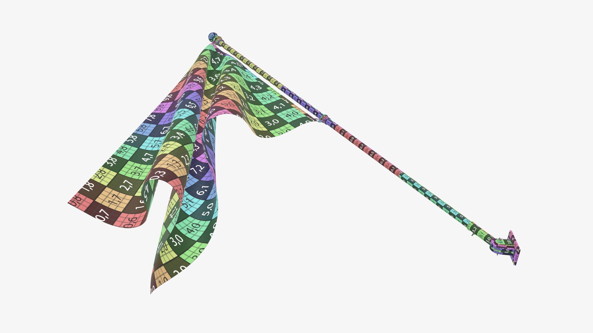 3D Flag Flagpole Outdoor Model - TurboSquid 1698156