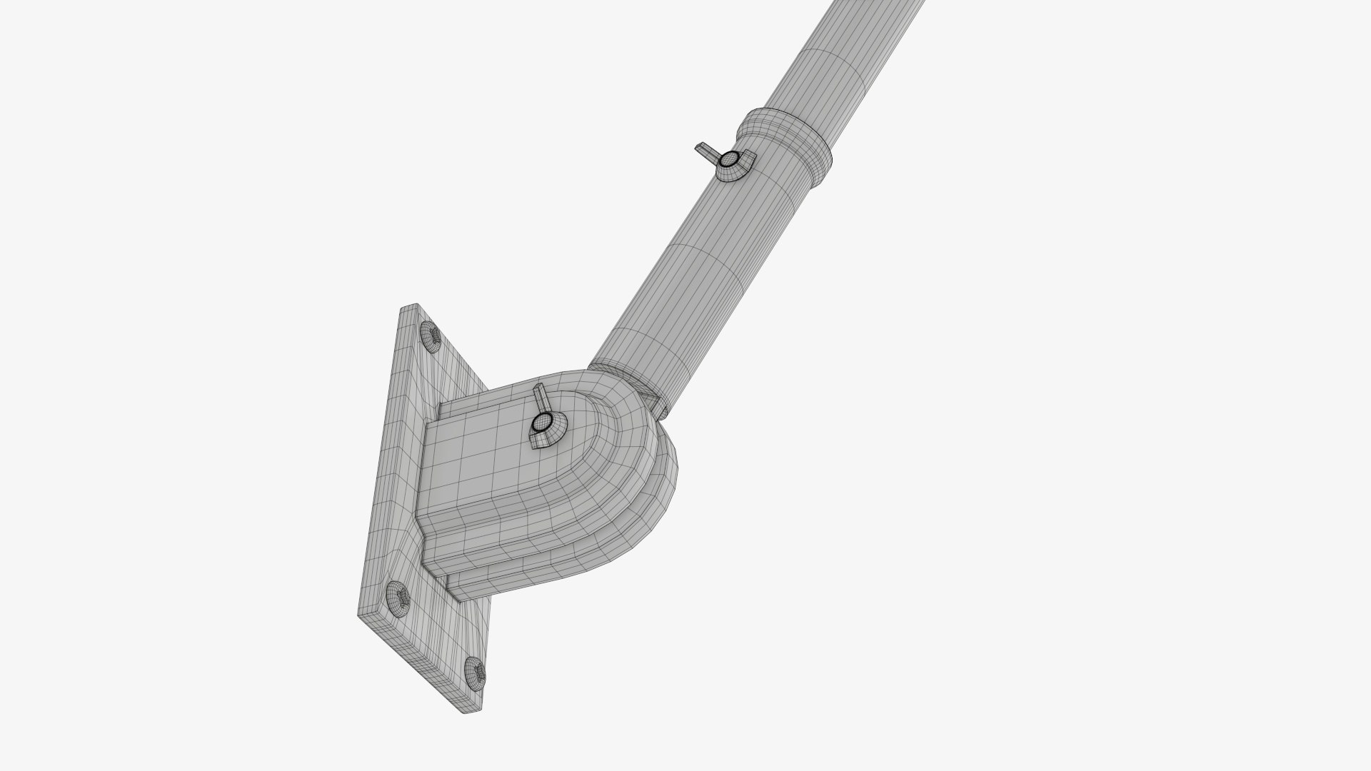 3D Flag Flagpole Outdoor Model - TurboSquid 1698156