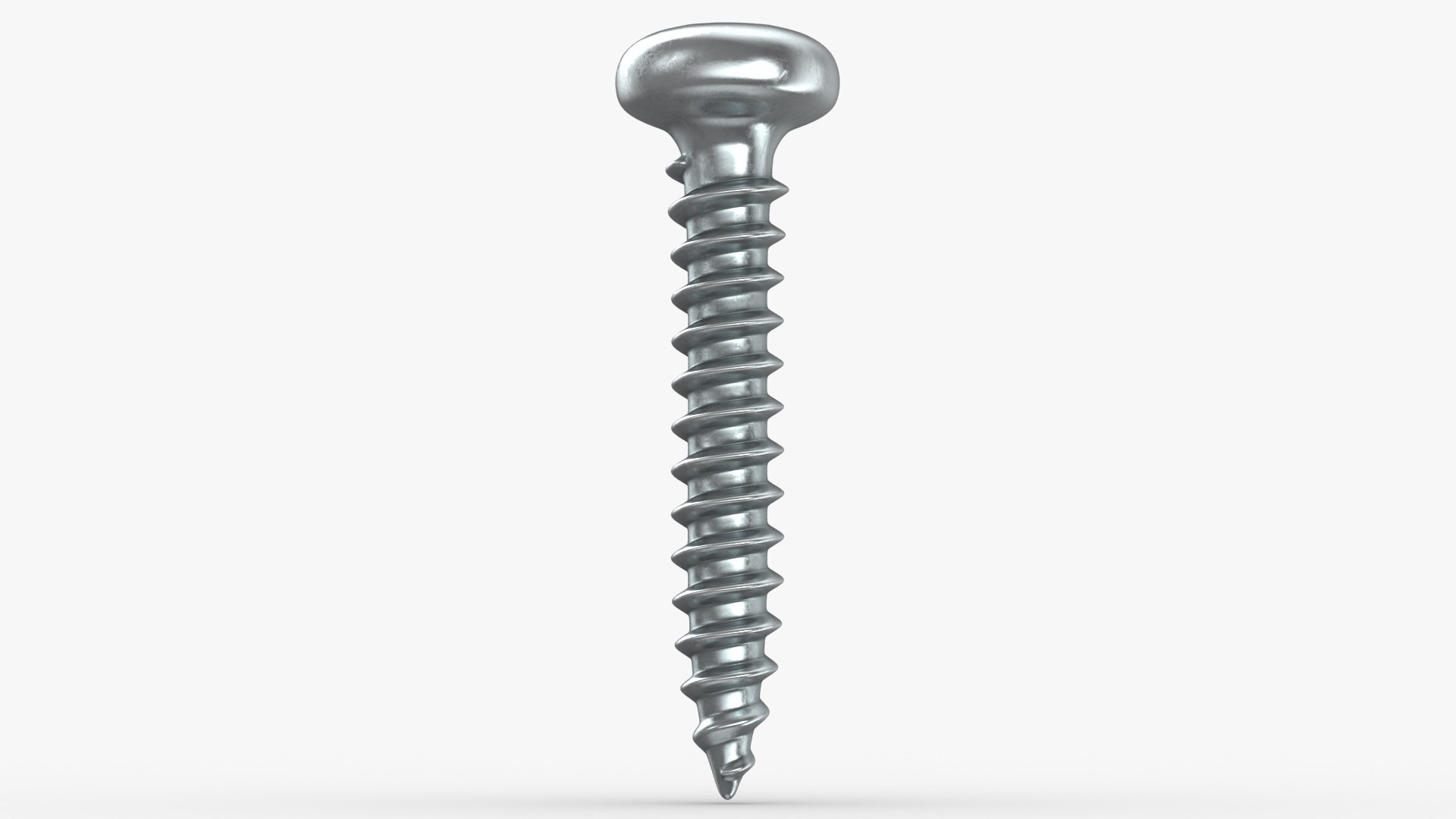 3D sheet metal screw model - TurboSquid 1588304