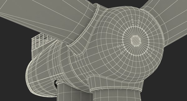 3D model wind turbine - TurboSquid 1284635