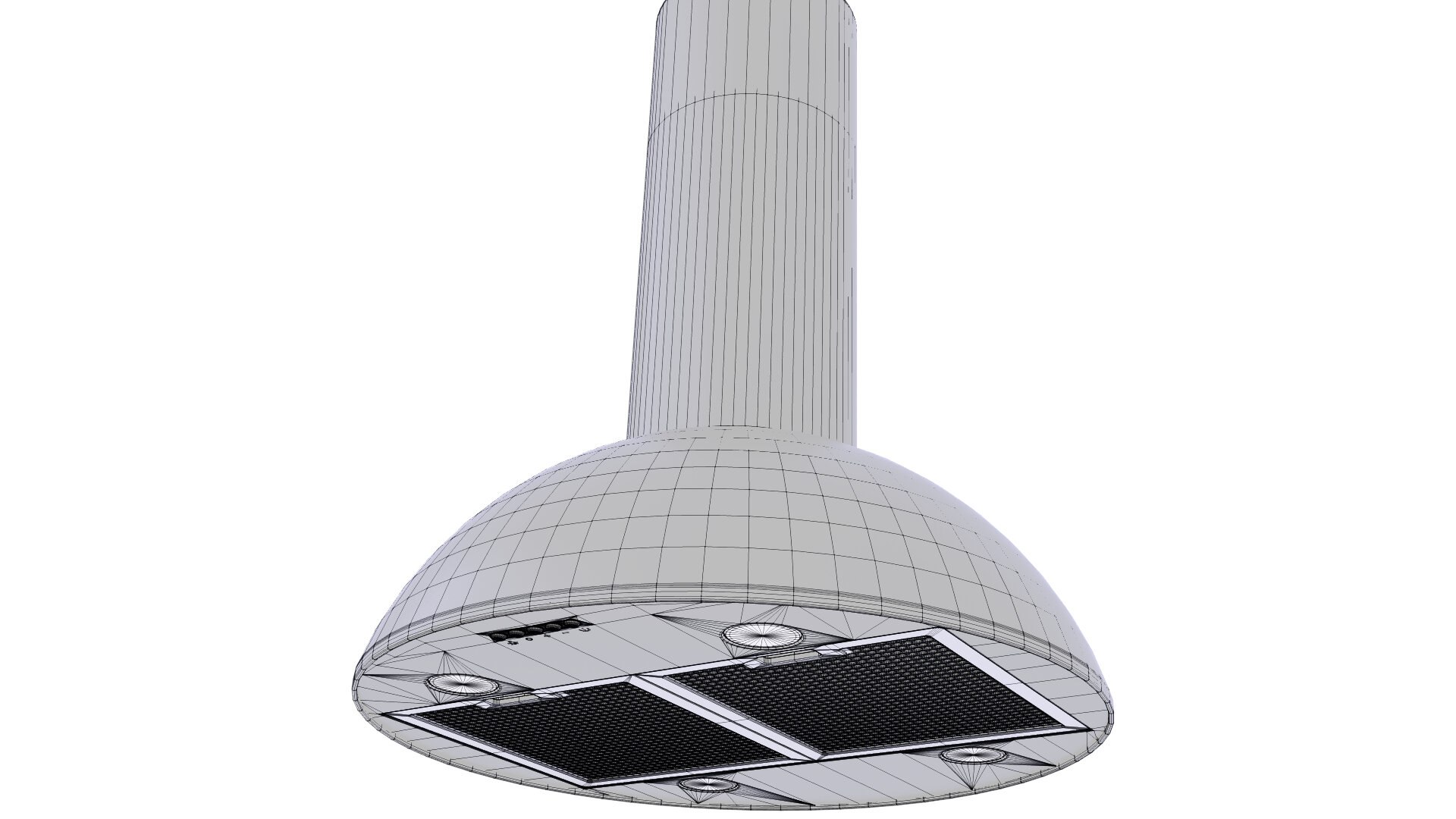 3D Island Modern Kitchen Chimney 3D Model 25 Model - TurboSquid 1780476