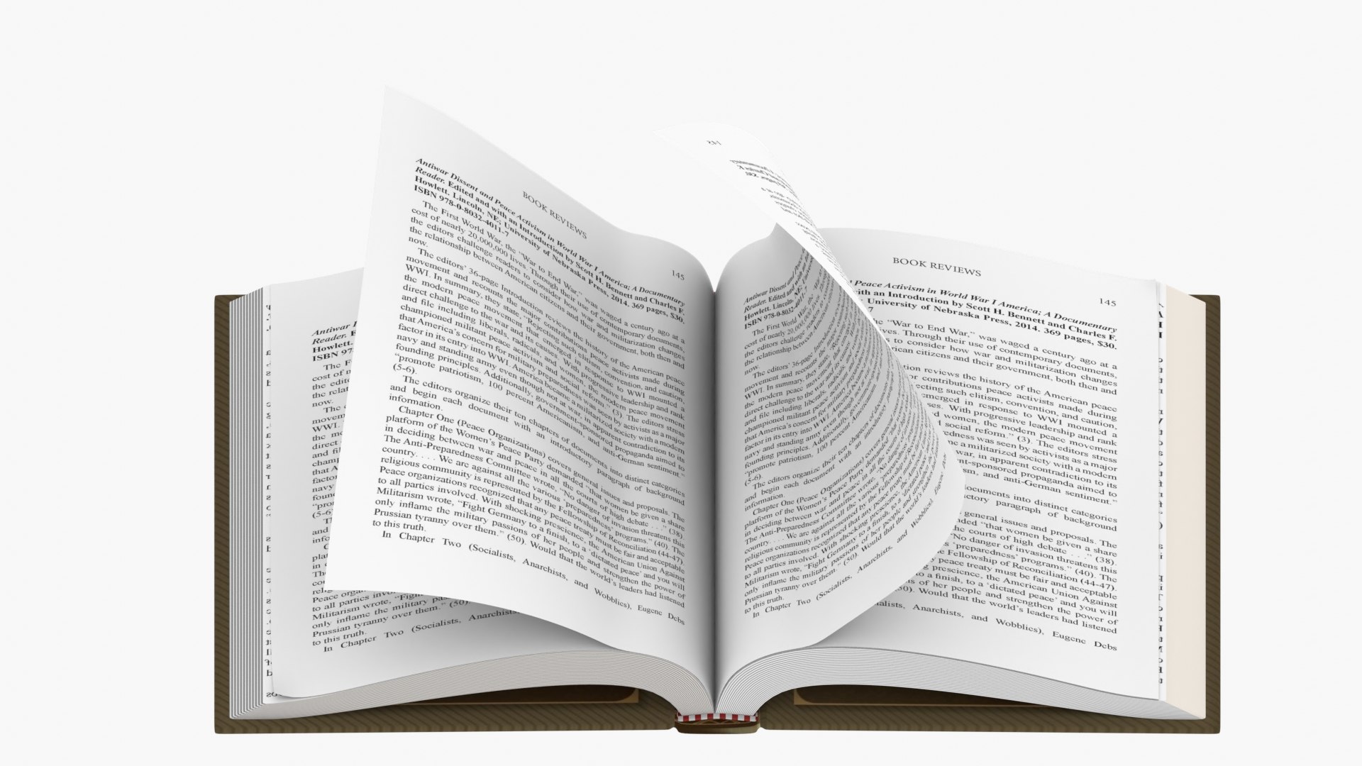 Brown Cover Rigged Book Model - TurboSquid 2065095