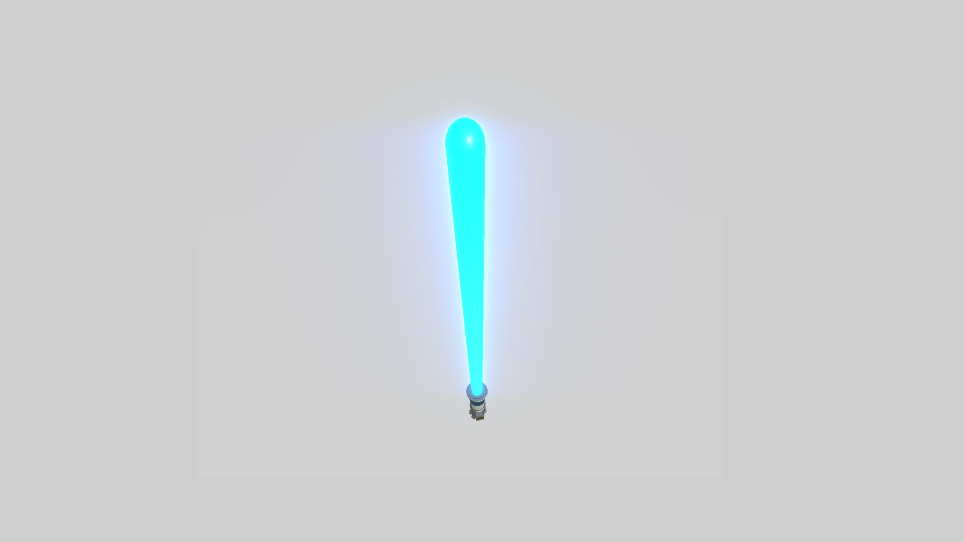Star Wars Lightsaber 02 Blue - SciFi Character Weapon 3D Model ...