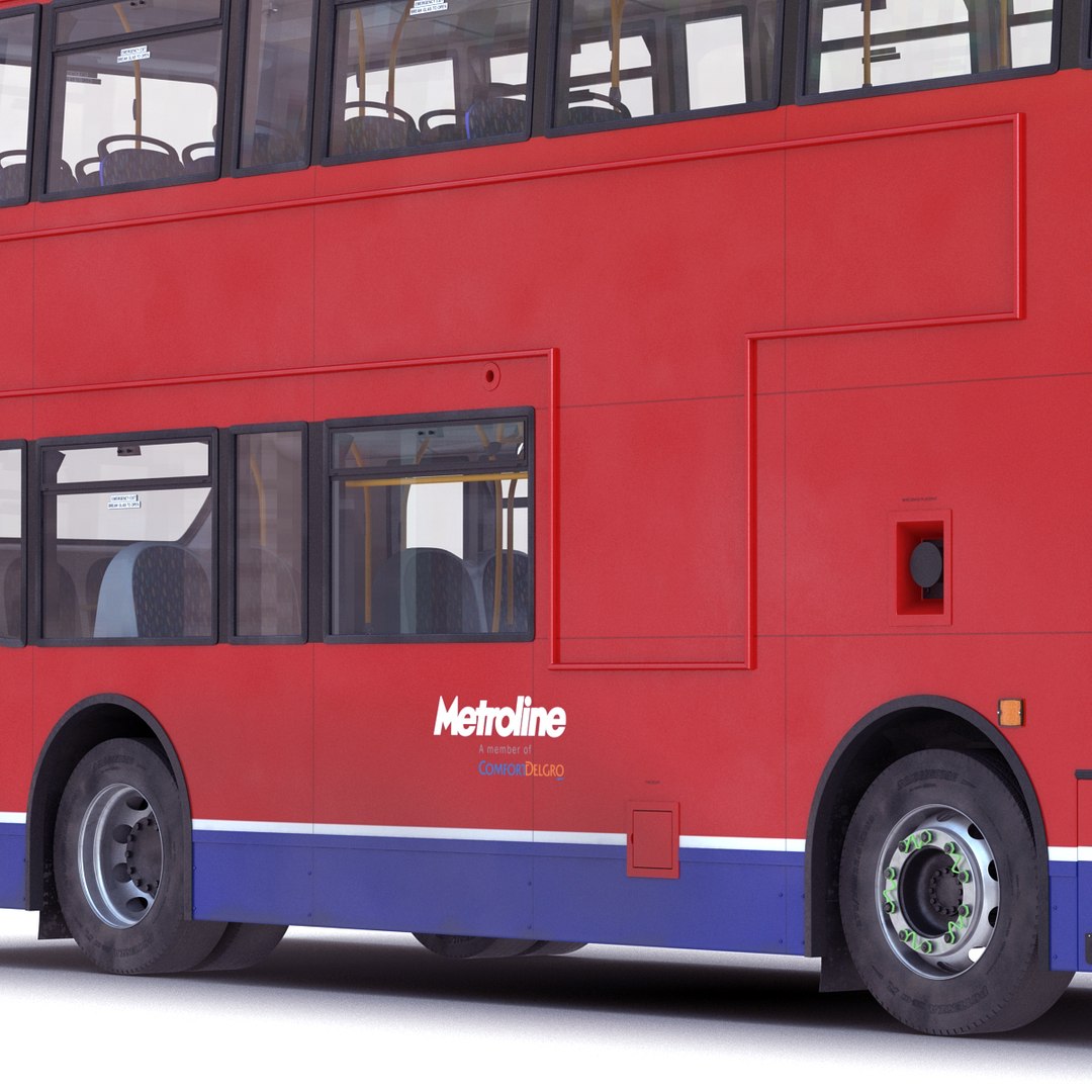 london bus enviro 400 3d c4d