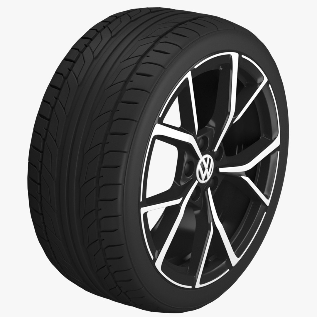 3D Volkswagen Golf R Rim - TurboSquid 1981870