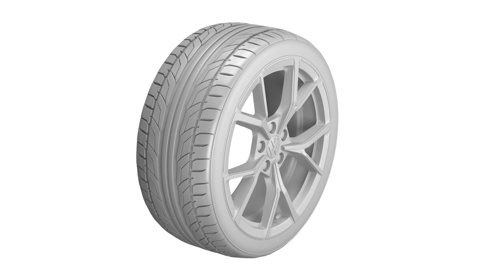 3D Volkswagen Golf R Rim - TurboSquid 1981870