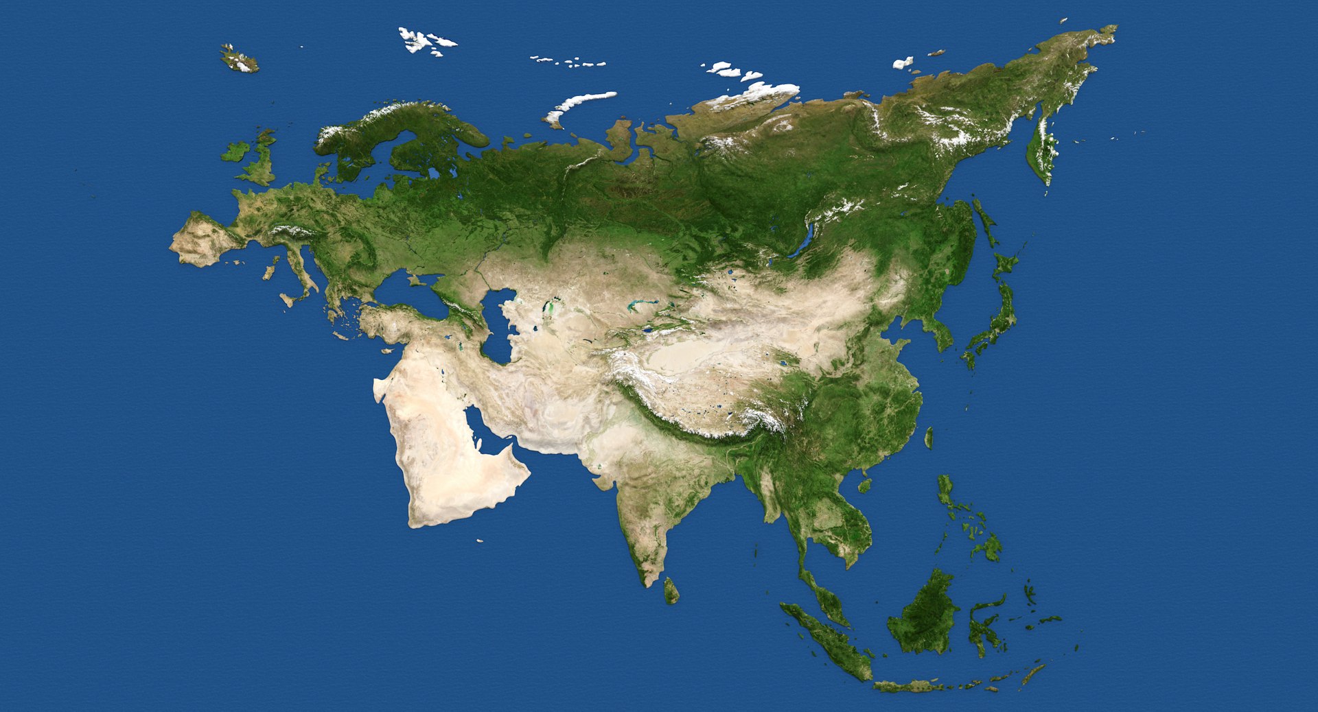 3D Eurasia Continent Model - TurboSquid 1463608