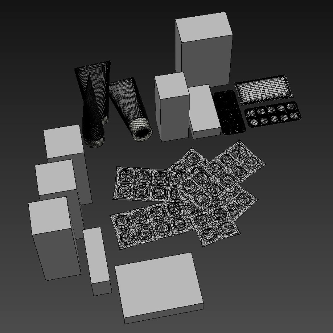 3D Model Medical Preparations Antibiotic - TurboSquid 1395075