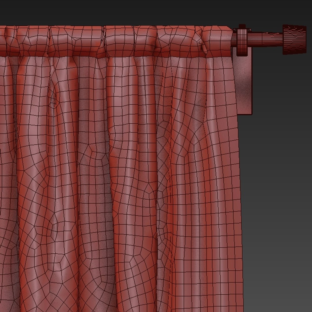 3D Model Beige Tulle - TurboSquid 1371609