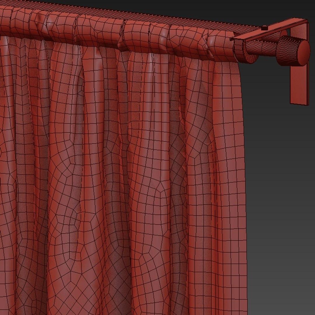 3D Model Beige Tulle - TurboSquid 1371609