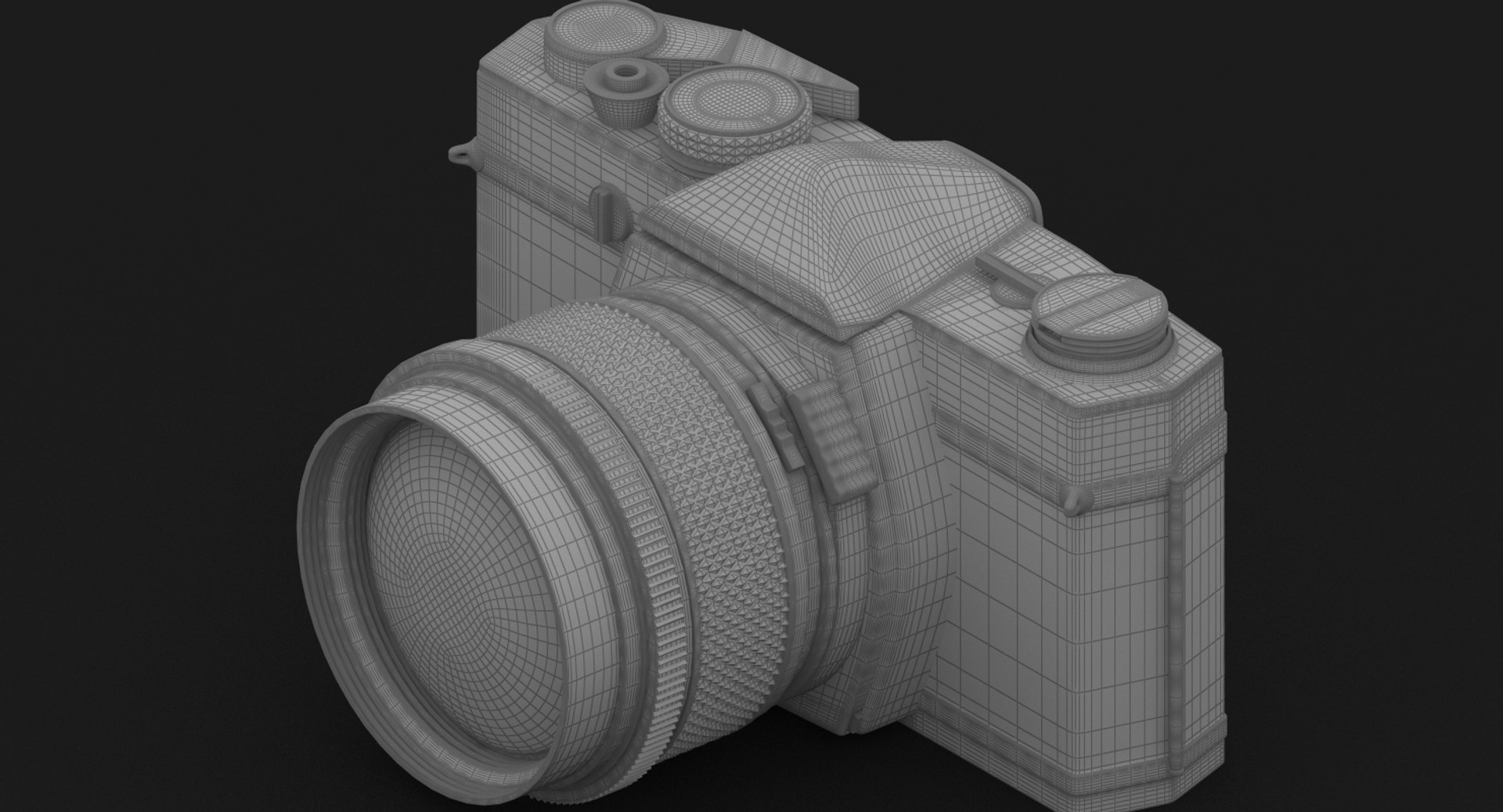 Old Camera 3d Model