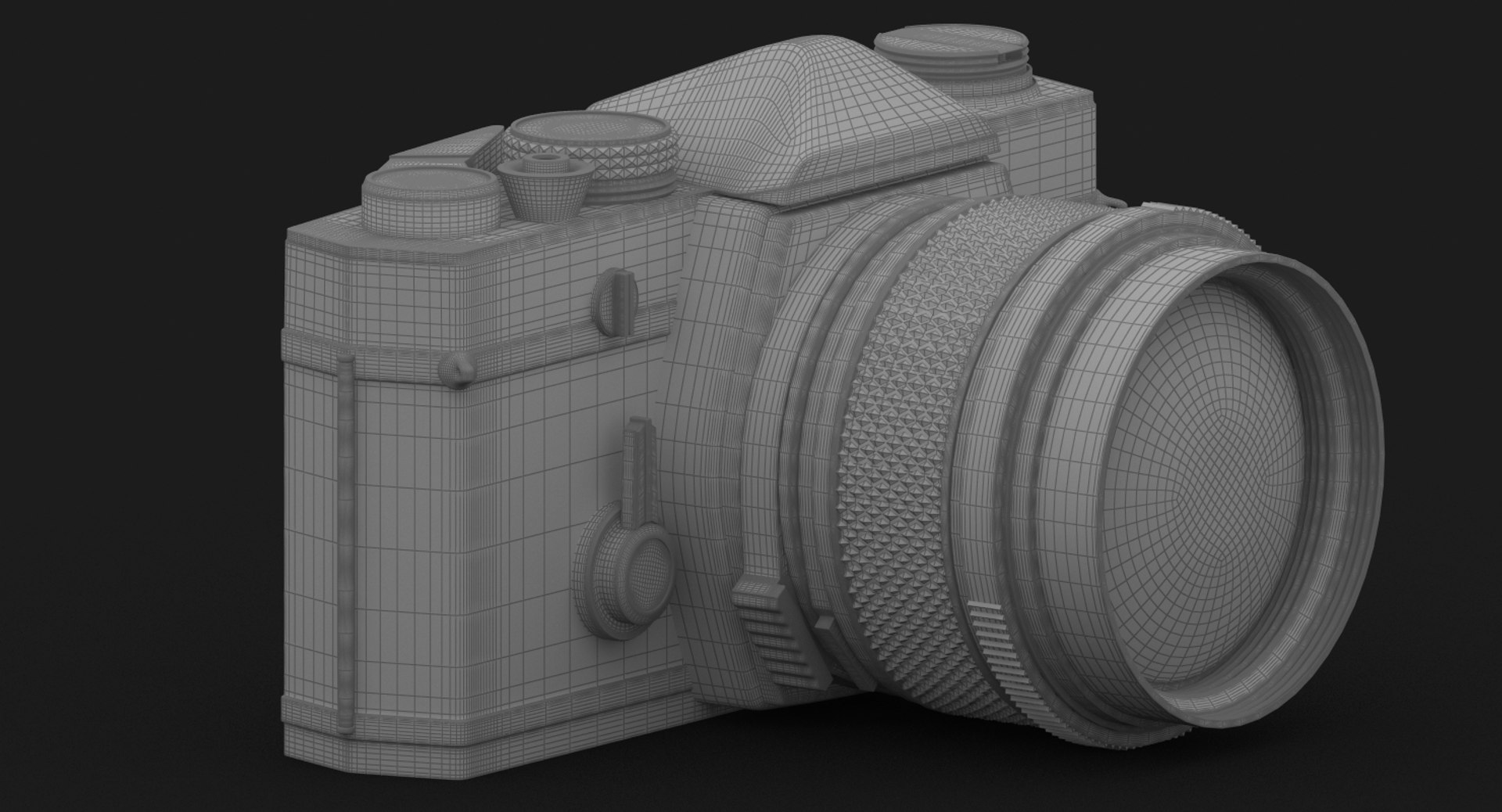 Old Camera 3d Model