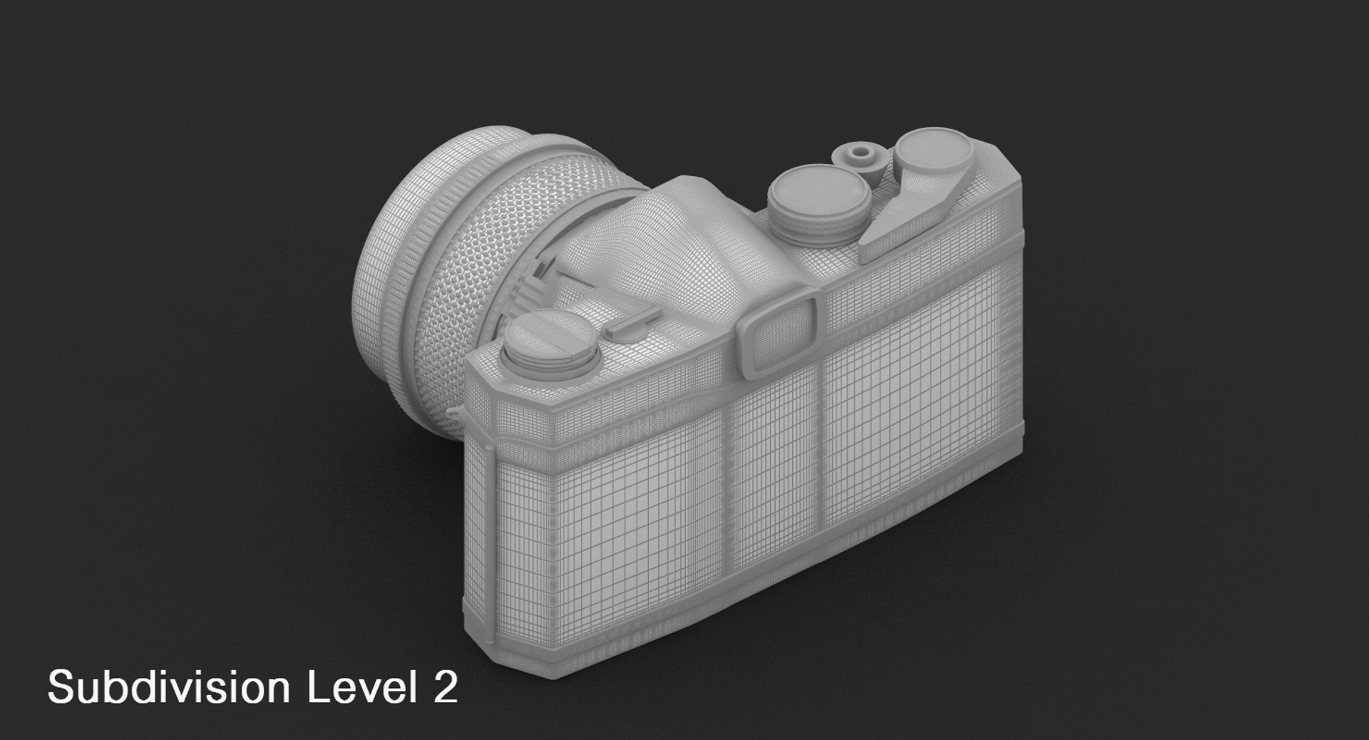 Old Camera 3d Model