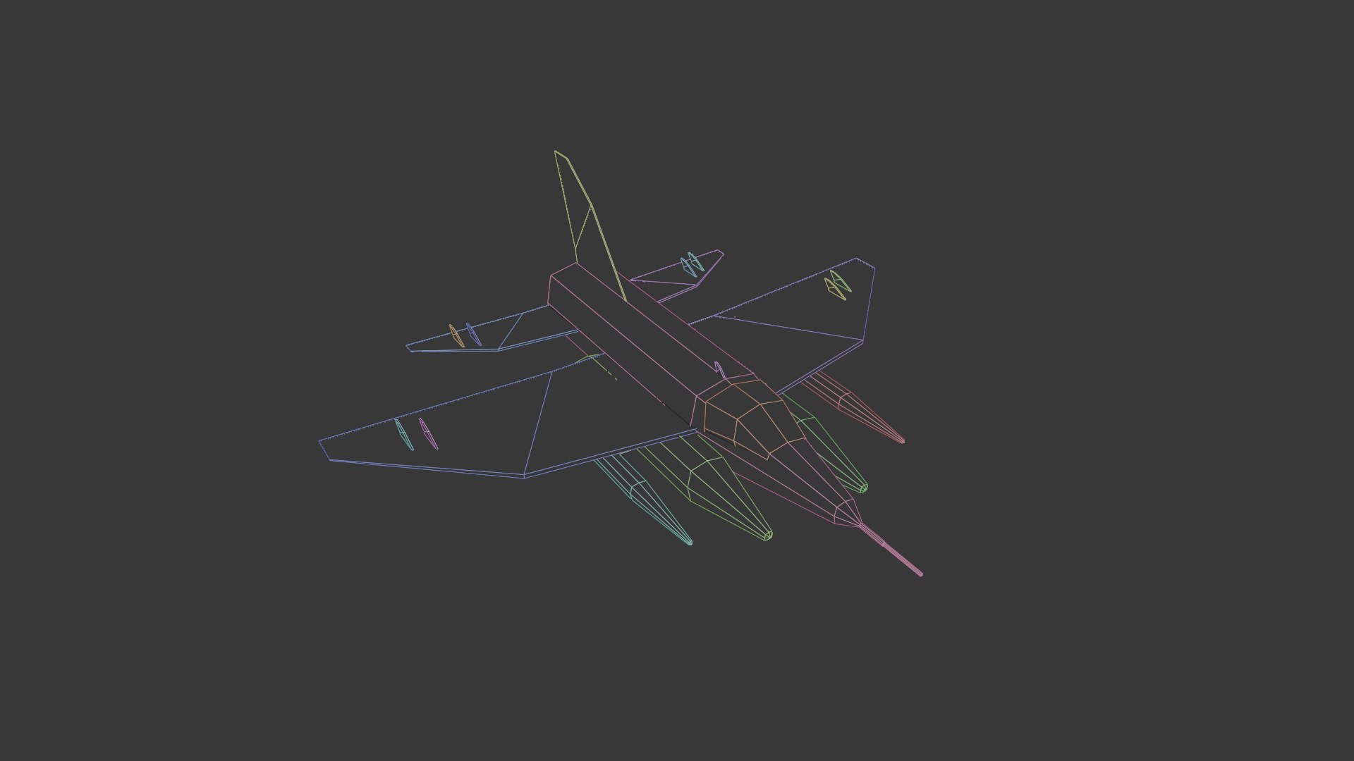 LOWPOLY WAR PLANE 3D Model - TurboSquid 2336325