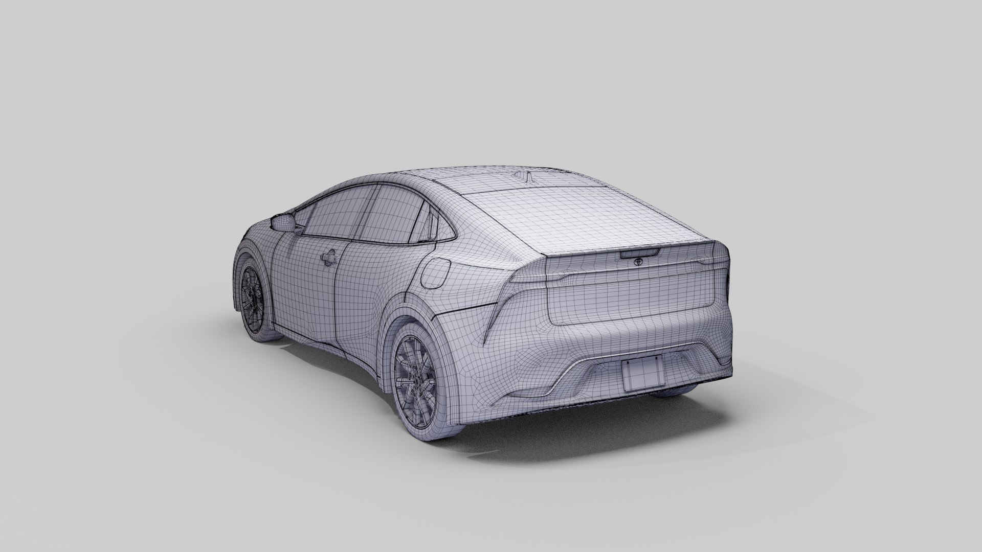 Prius 2023 3D Model - TurboSquid 1994291