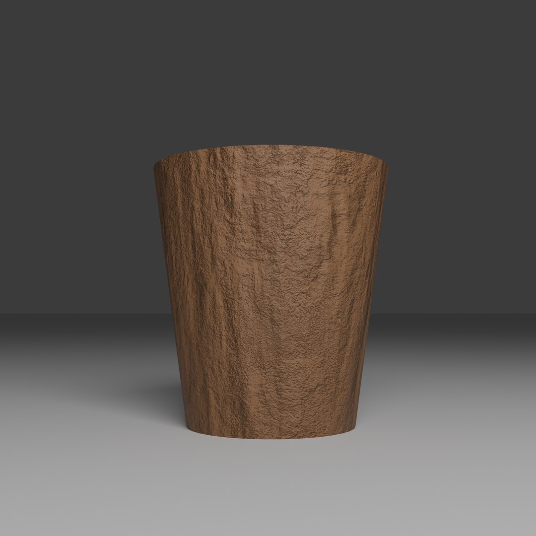 Low Poly Clay Cup Model - TurboSquid 2245555