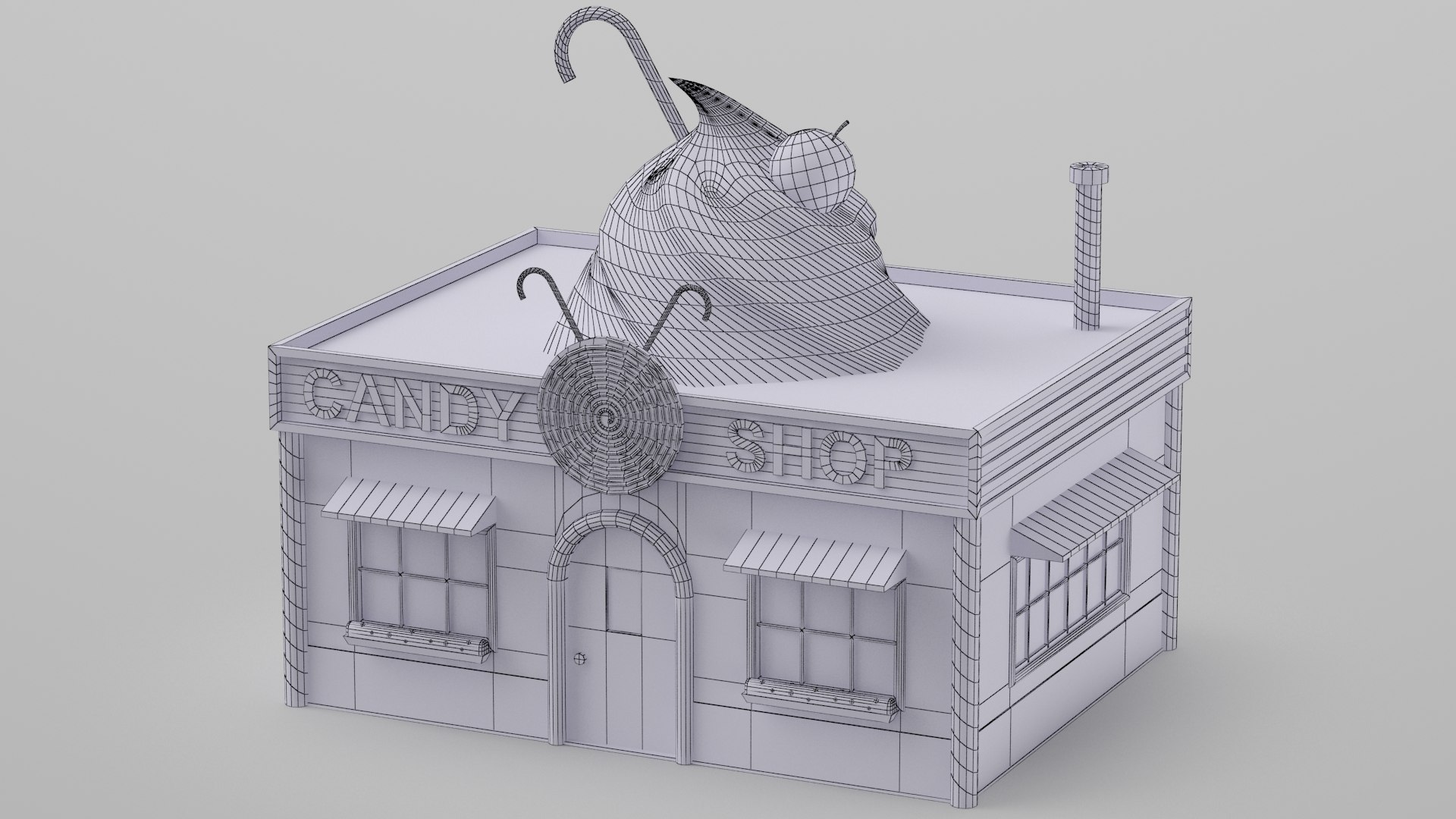Low Poly Buildings Collection 03 3D - TurboSquid 1836197