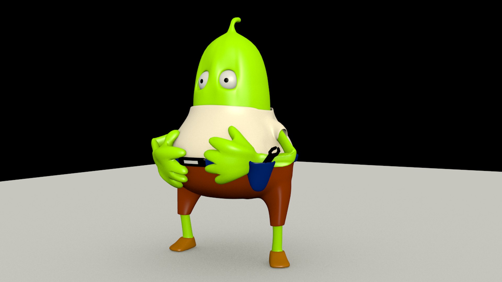 3dsmax Jelly Guy