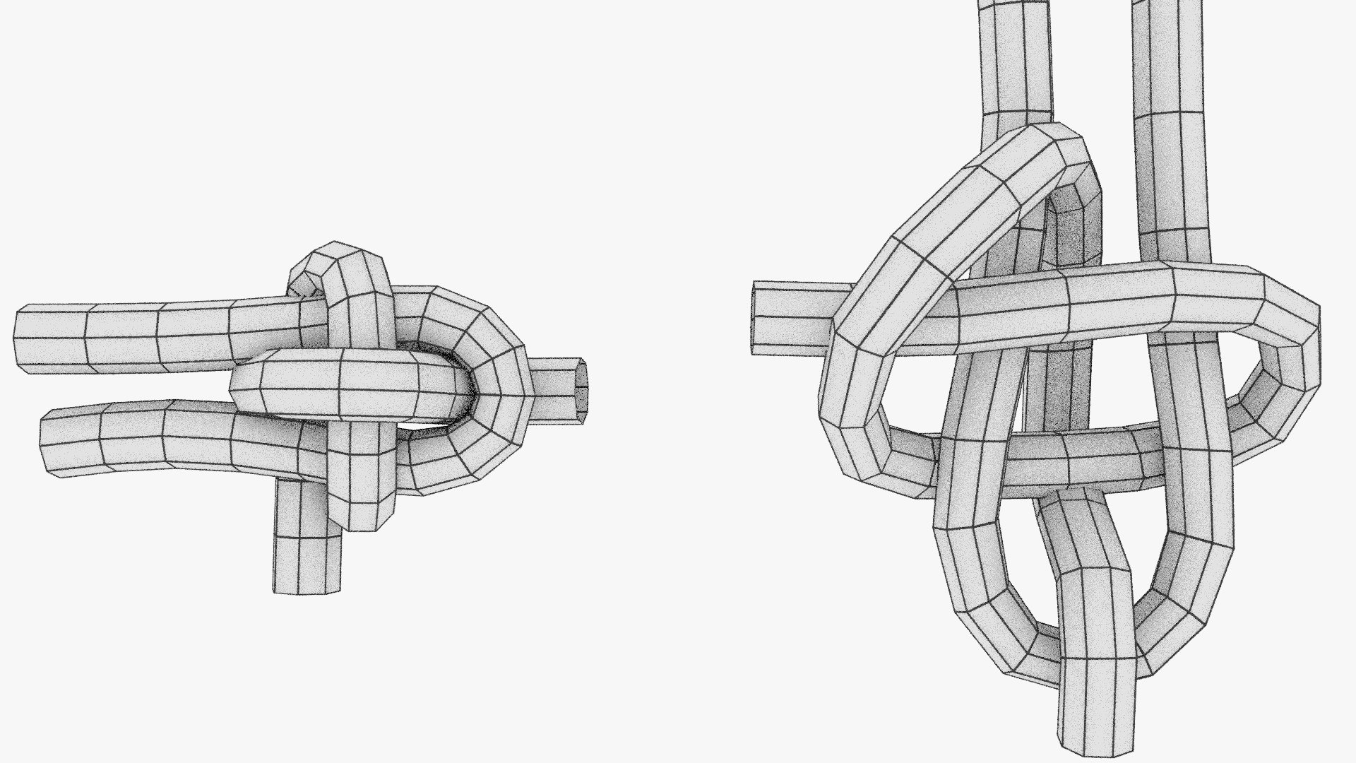 3D Knot Bend Model - TurboSquid 1666652