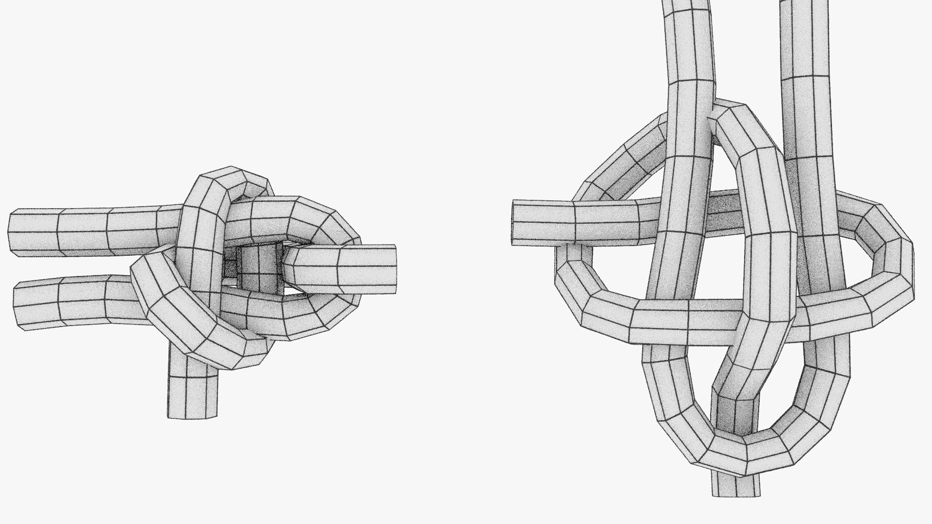 3D Knot Bend Model - TurboSquid 1666652